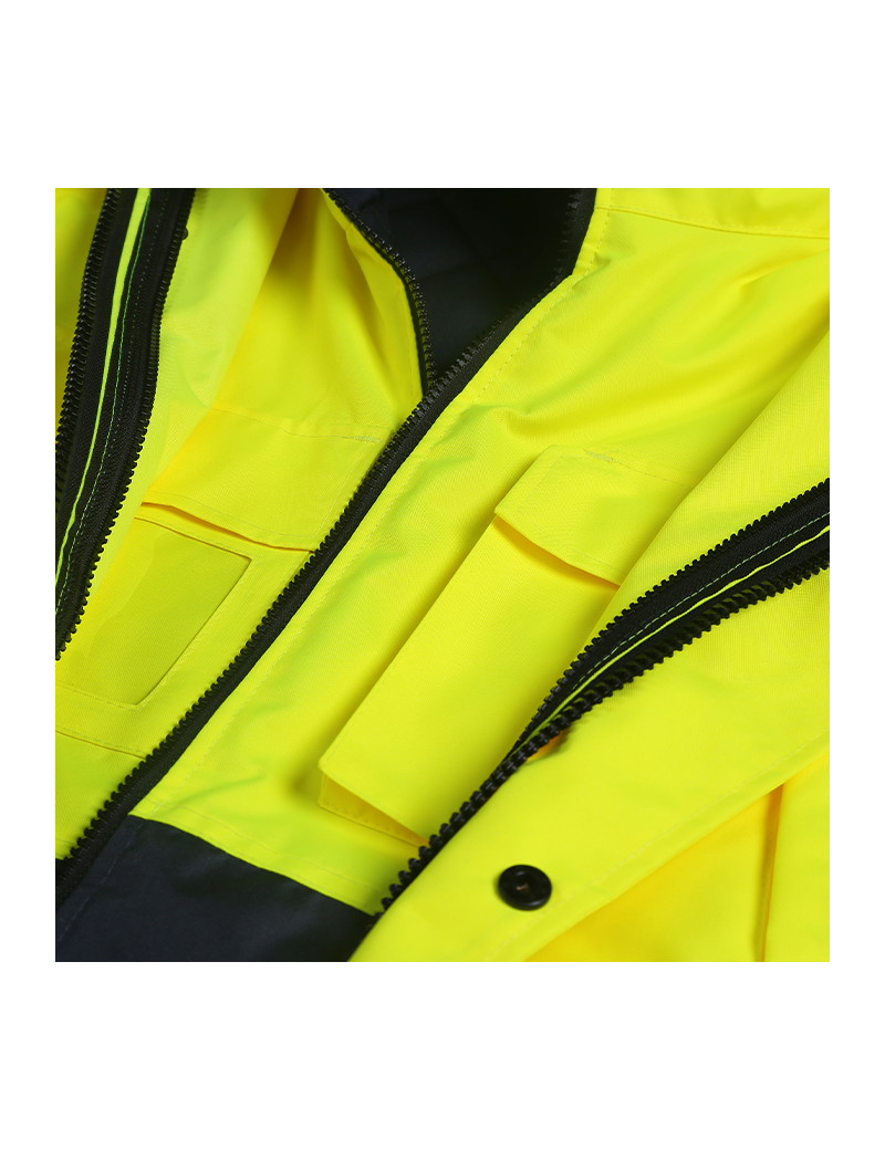 High Viz Rain Parka