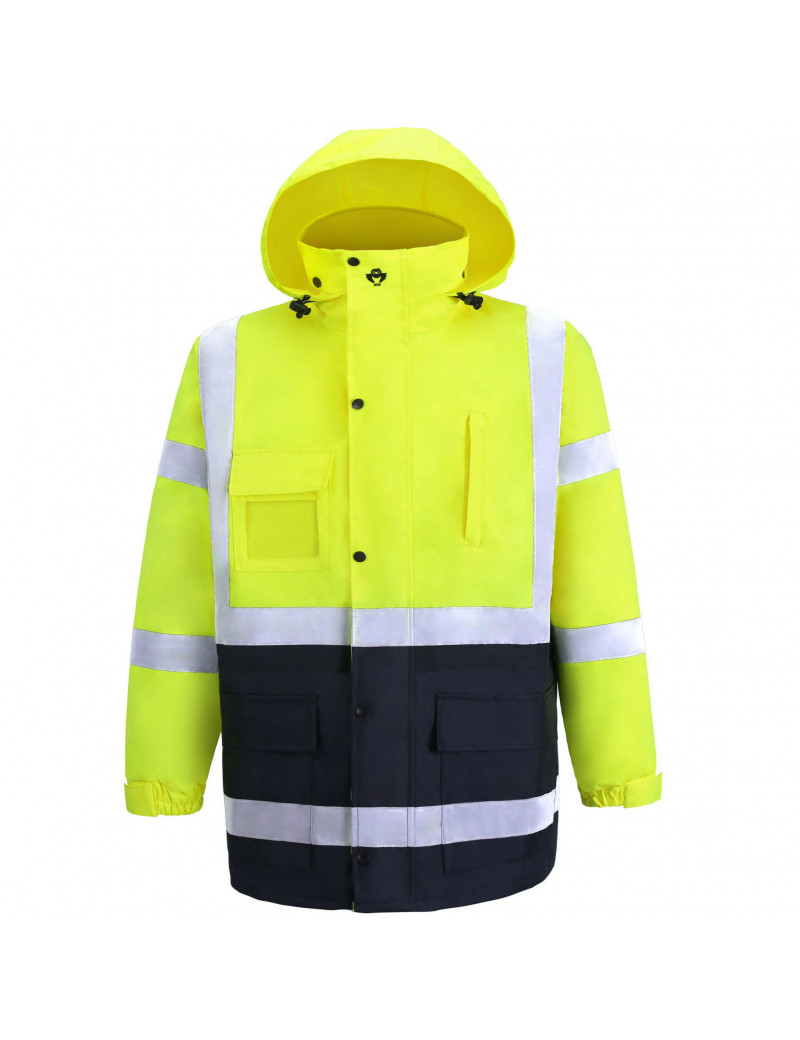 High Viz Rain Parka